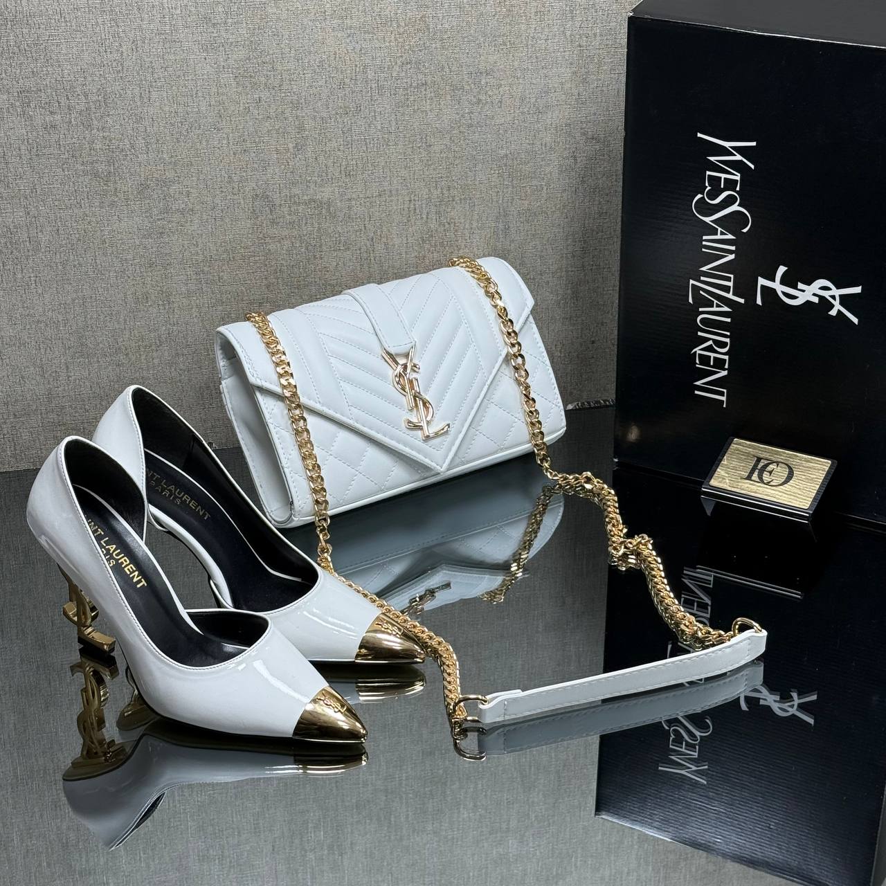 YSL Bag and Heels Set FBYS5030 | Mirra Fashionz